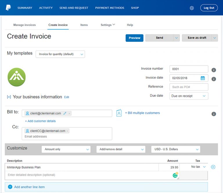 How To Send An Invoice Through PayPal