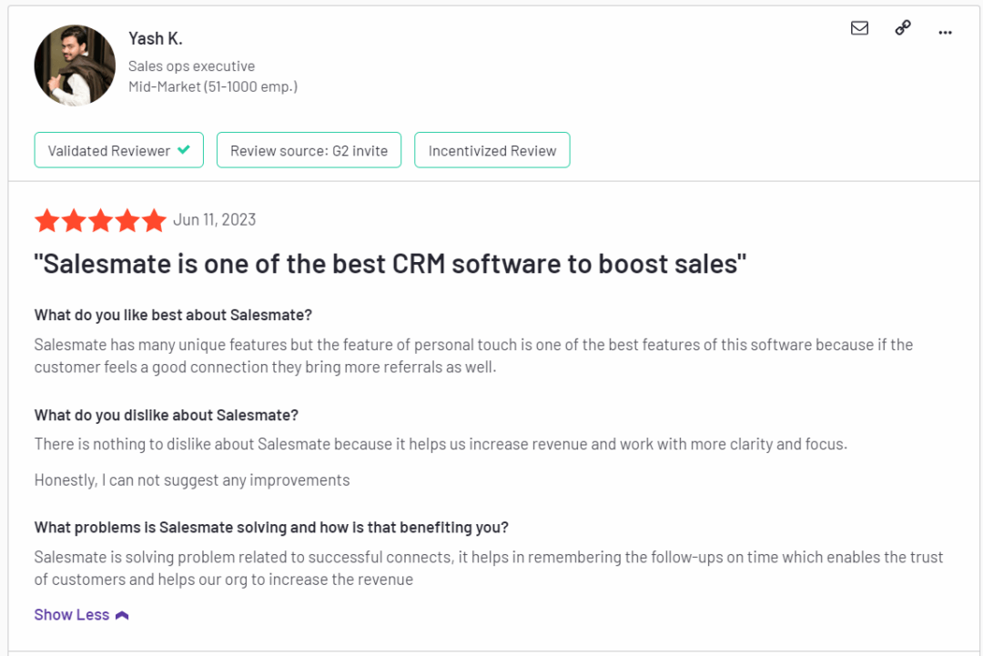 Salesmate CRM Review: Is the Tool Right for You in 2023?